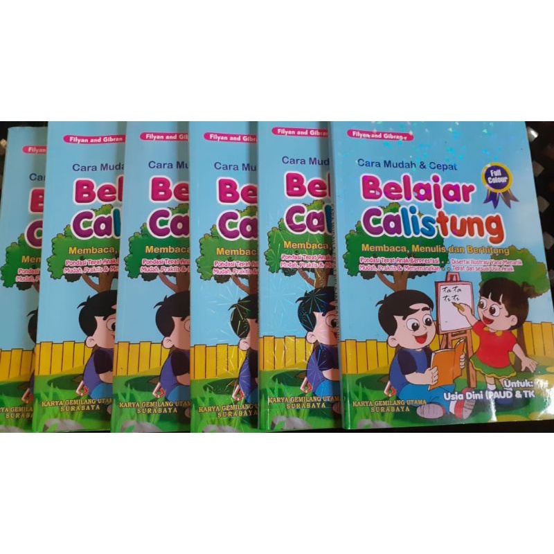 Jual BELAJAR CALISTUNG PAUD TK/BUKU CALISTUNG UNTUK ANAK PAUD TK/BUKU ...