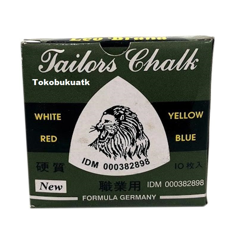Jual Tailor Chalk Merek Lion /Kapur Penjahit lion kapur lion | Shopee ...