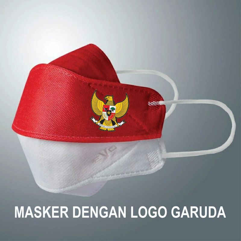 Jual masker merah putih garuda evo plusmed spesial edition | Shopee ...
