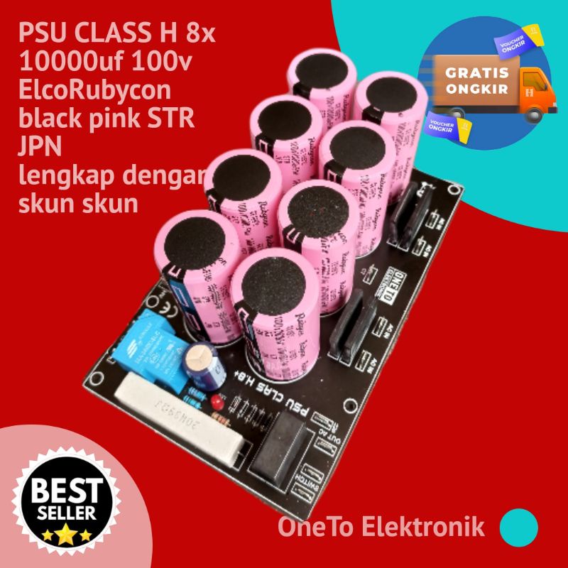 Jual Psu class H 8x10rb uf 100v rubycon black pink str jpn plus sofstar ...