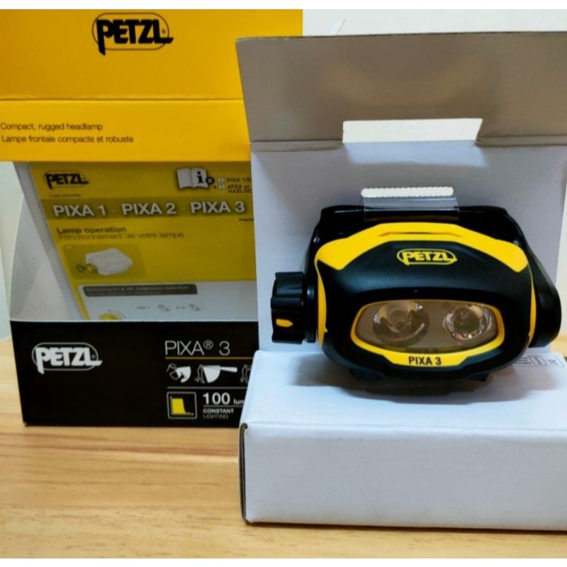 Jual Petzl PIXA 3 headlamp E78CHB2 asli/ original | Shopee Indonesia