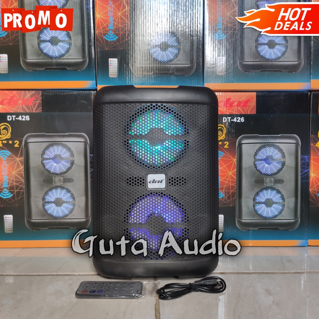 Jual Speaker DAT 4 inch DT 426 Bluetooth Original | Shopee Indonesia
