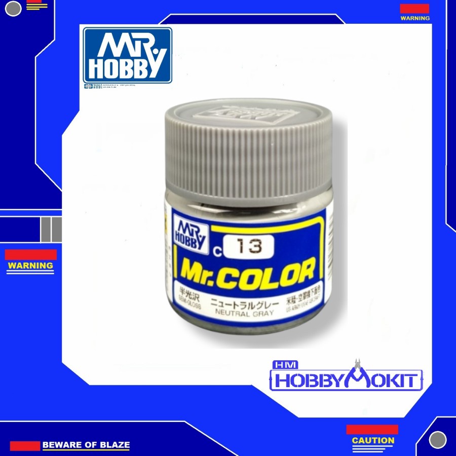 Jual C13 NEUTRAL GRAY - MR HOBBY GSI CREOS - MR COLOR | Shopee Indonesia