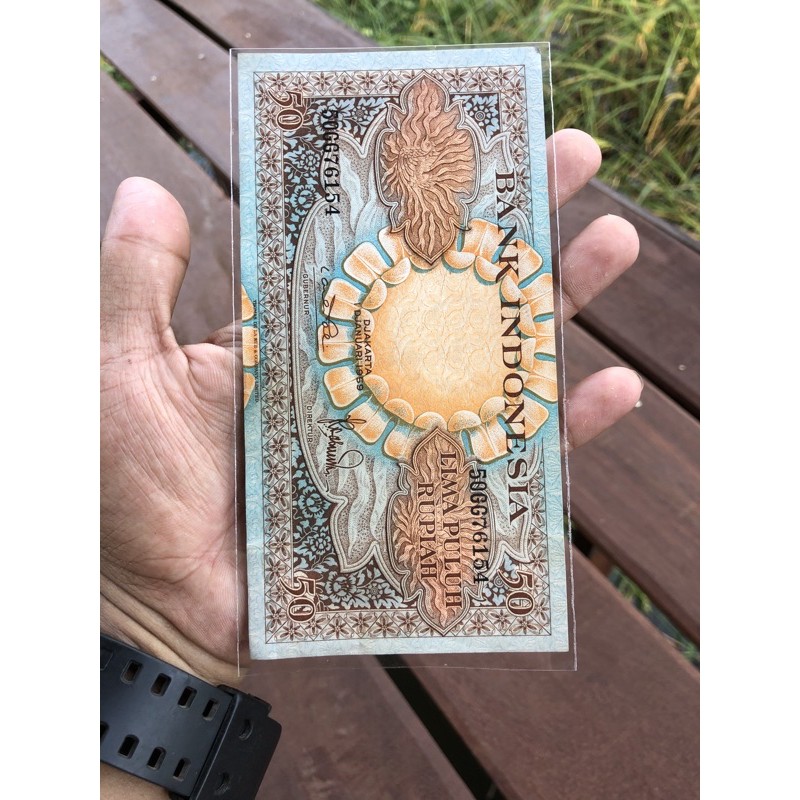 Jual Uang Kuno 50 Rupiah Bunga 1959 | Shopee Indonesia