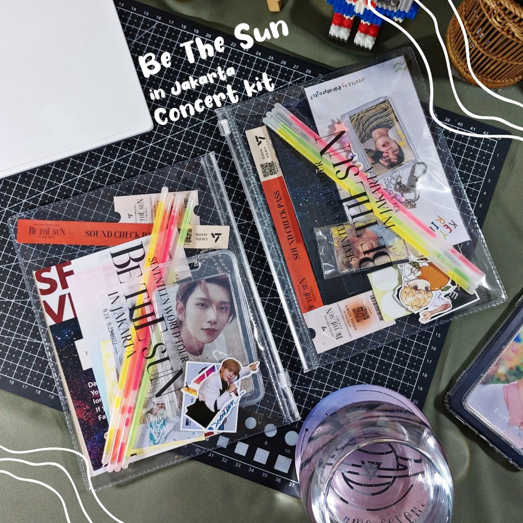 Jual SEVENTEEN Be the Sun Concert kit / SVT Fankit K-Pop Photocard ...