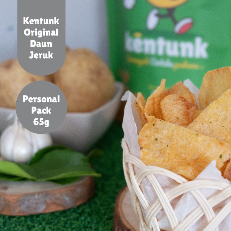 Jual KENTUNK Original 65g Cemilan Snack Keripik Kentang Serut Potato ...