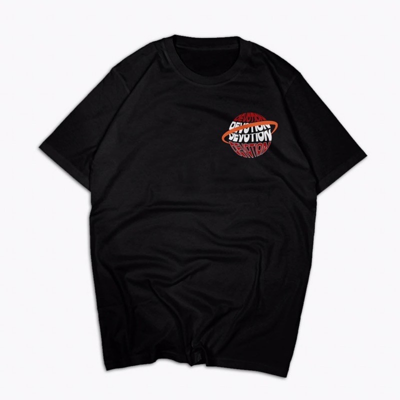 Jual T-shirt Devotion logo red&white | Shopee Indonesia