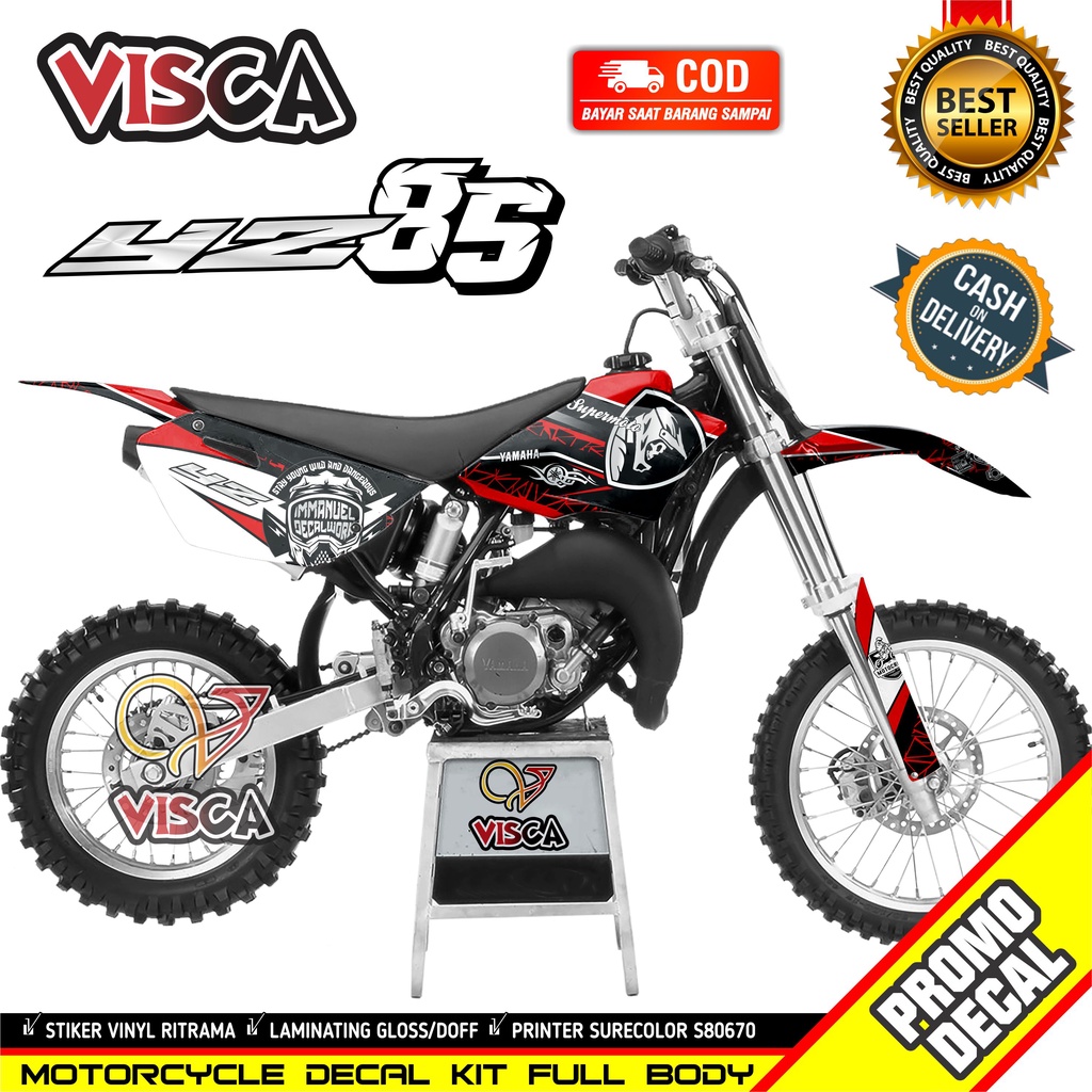 Jual Decal Yz 85 New Variasi Full Body Dekal Yz 85 New Variasi Full ...