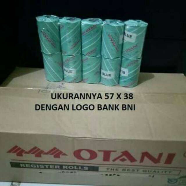 Jual Kertas Struk Thermal EDC LOGO BNI 1Pack isi 10Roll Uk 57x38 ...