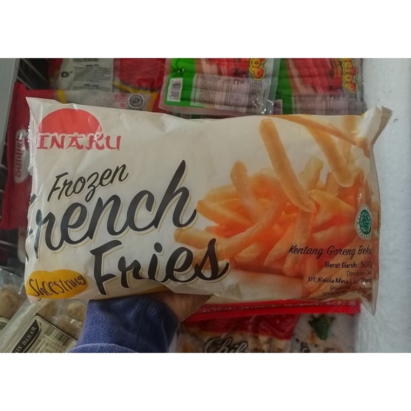 Jual Kentang Minaku / French Fries Shoestring 500gr / Frozen Food ...