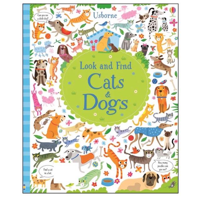 Jual USBORNE LOOK AND FIND CATS & DOGS / FARM / UNDER THE SEA / PICTURE ...