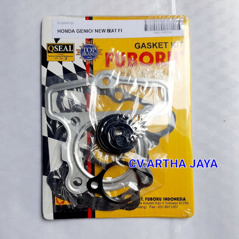 Jual TOP SET / GASKET KIT FUBORU HONDA GENIO / ALL NEW BEAT ESP 2020 ...