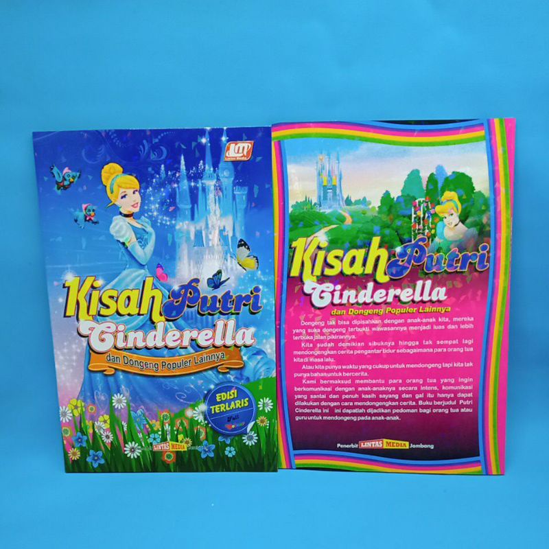 Jual Buku Kisah Putri Cinderella Dan Dongeng Populer Lainnya Shopee