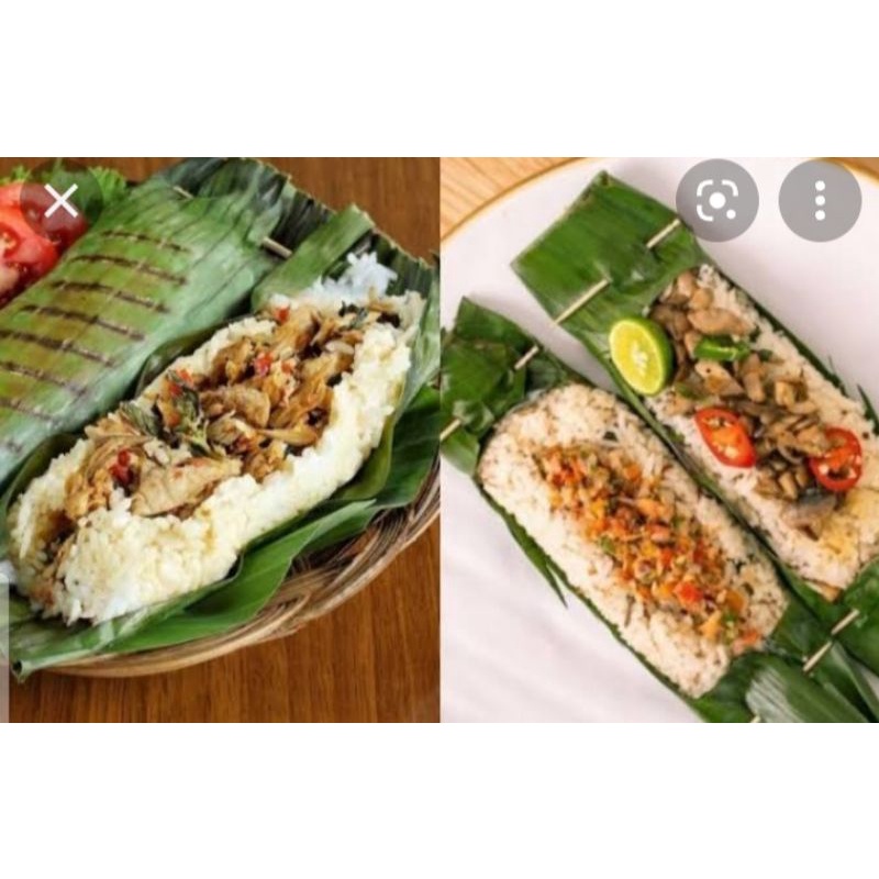Jual Nasi bakar Ayam suwir pedas! | Shopee Indonesia