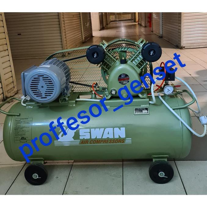 Jual Kompresor angin swan 2 hp ( pk ) 2hp komplit motor SVU 202 ...