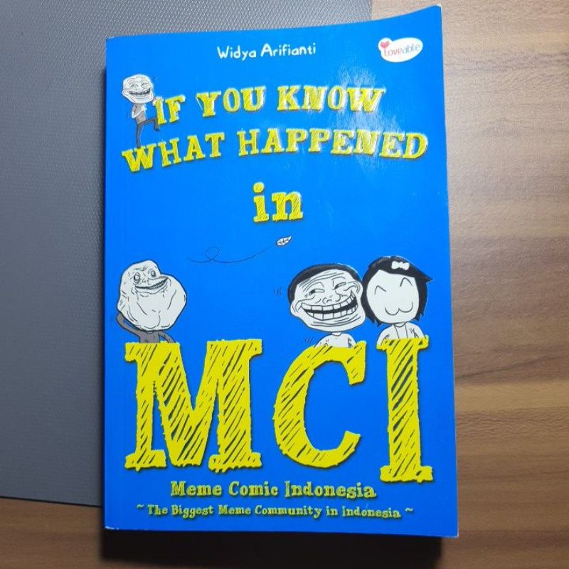 Jual if You Know What Happened in MCI (Meme Comic Indonesia) (Preloved ...