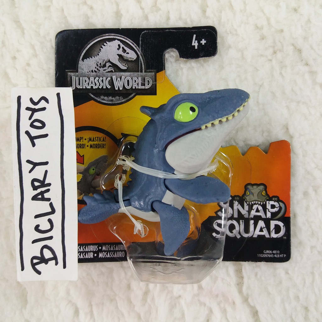 Jual ORI Snap Squad Mosasaurus Mosasaur Jurassic World Mattel | Shopee ...