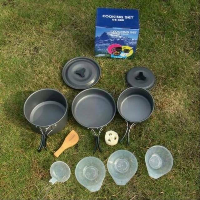 Jual Cooking Set Ds 300/ Alat Masak Camping Ds 300/ Nesting Ds 300 ...