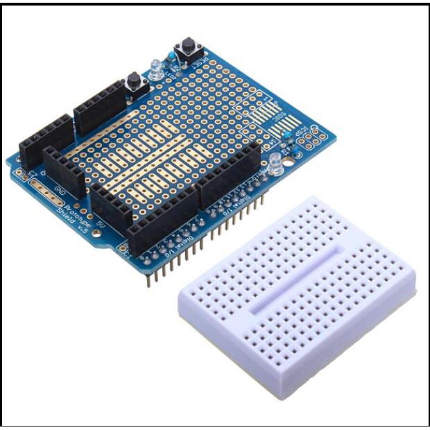Jual ARDUINO Uno R3 Proto Shield protoshield | Shopee Indonesia