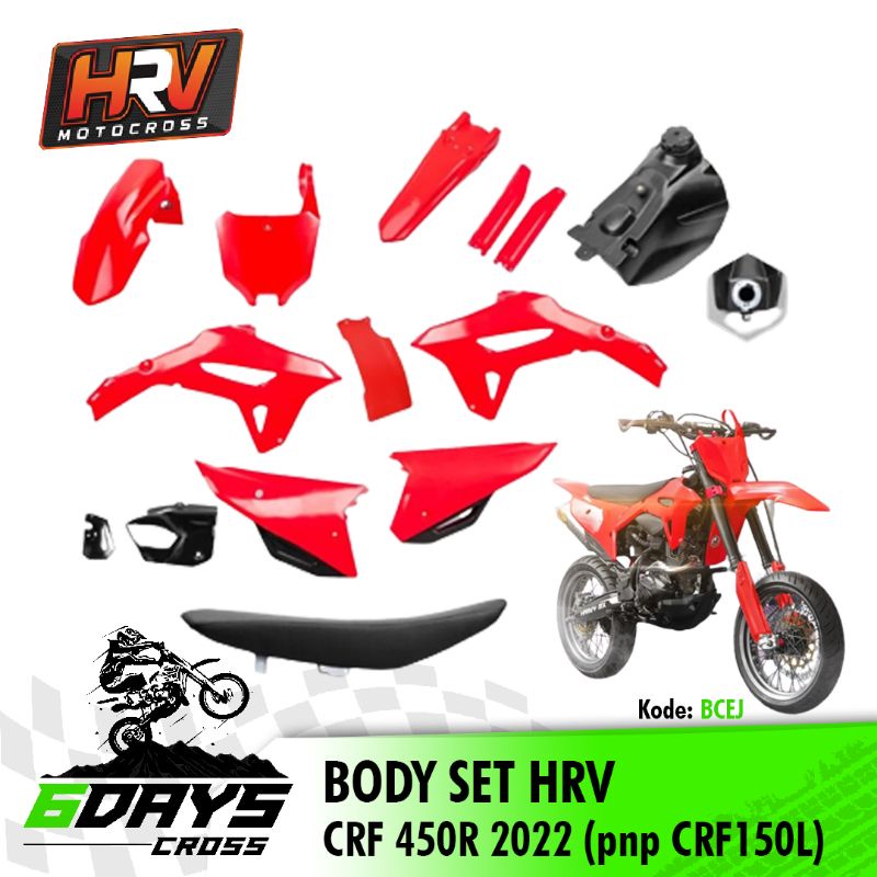 Jual Body Set HRV CRF 450R 2022 PNP CRF 150L | Shopee Indonesia