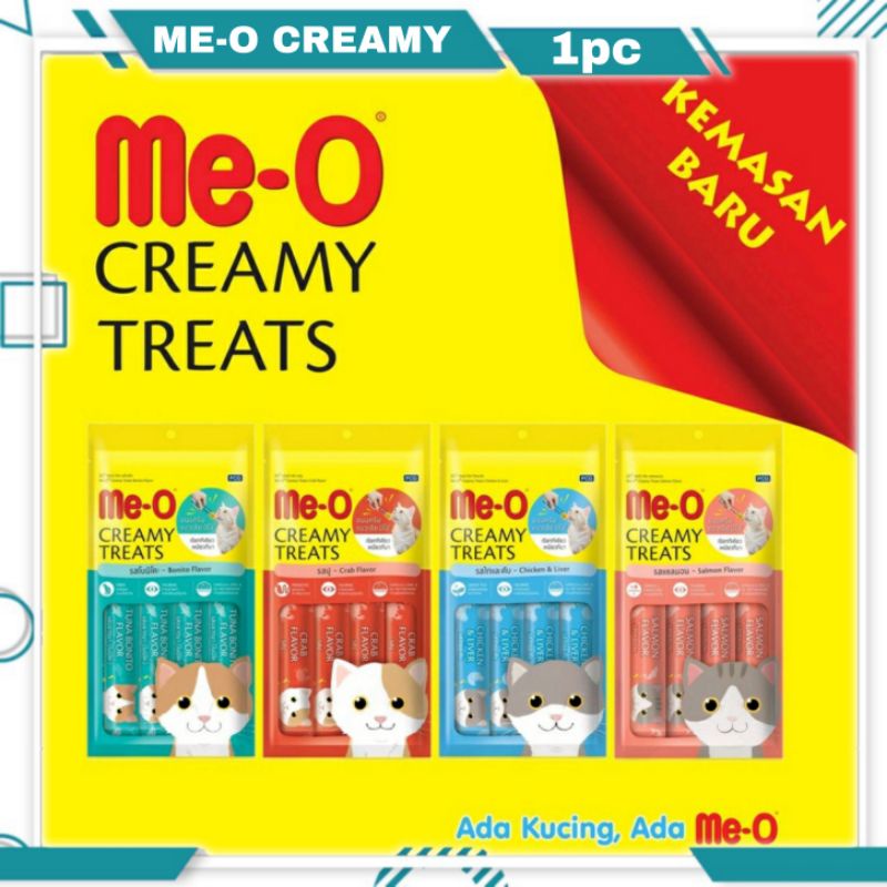 Jual MEO CREAMY TREATS / LIQUID ME-O / Meo Creamy Treats 60gr | Meo ...