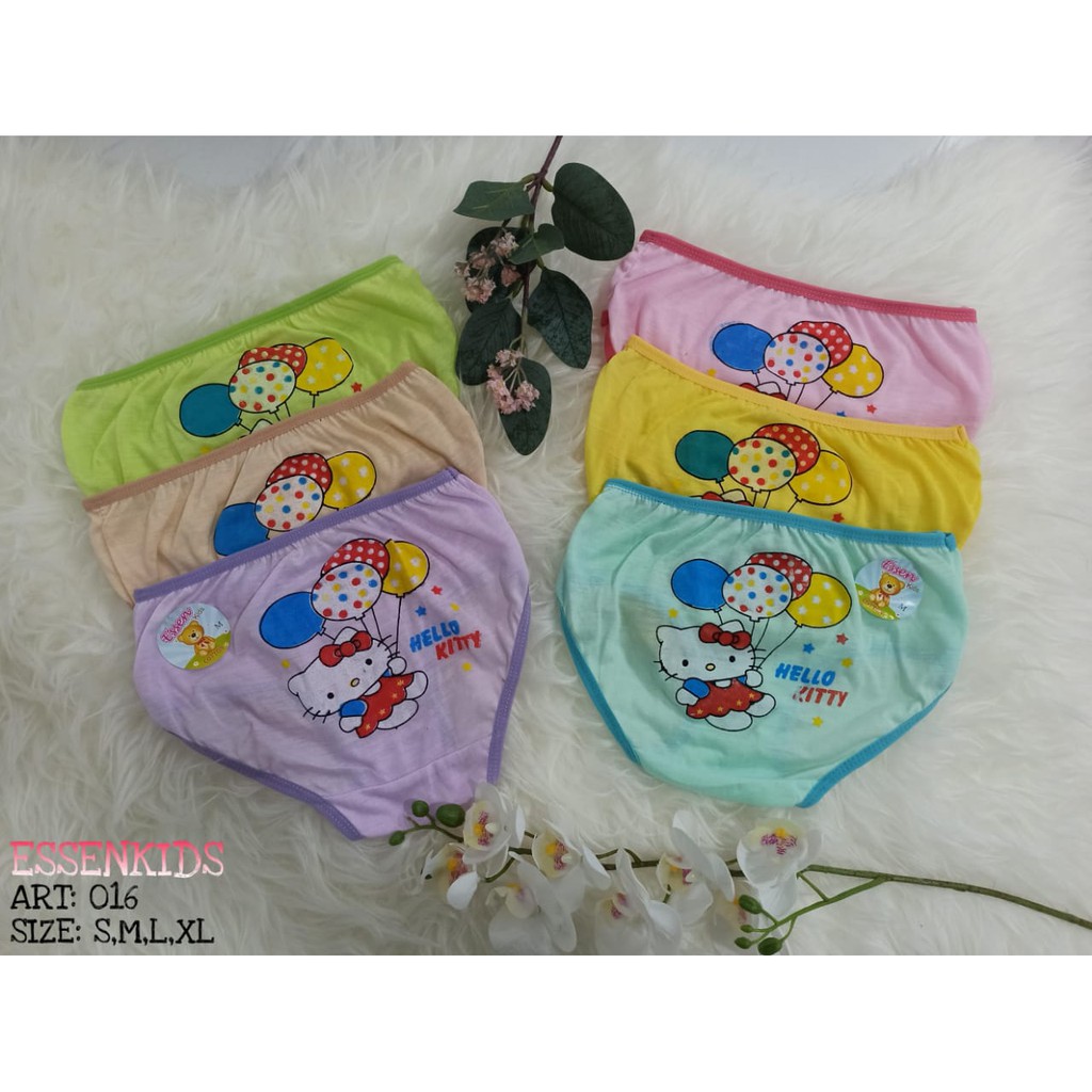 Jual ESSEN Kids | Celana Dalam Anak Cewek Perempuan / Cantik / SABLON ...