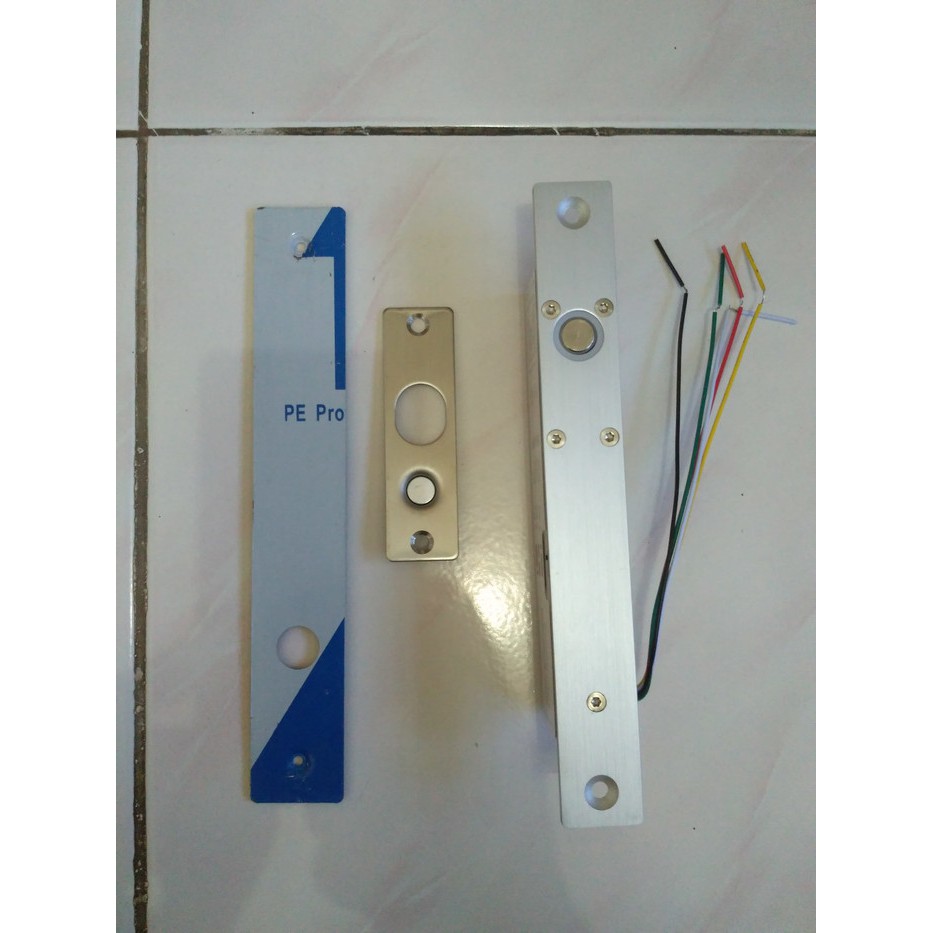 Jual NARROW Ramping Electric Drop Bolt Lock Delay 5 wire kunci rfid ...