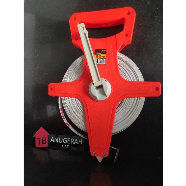 Jual Meteran Roll IGM/Oryx 50meter • Meteran Tanah 50 meter • Measuring ...