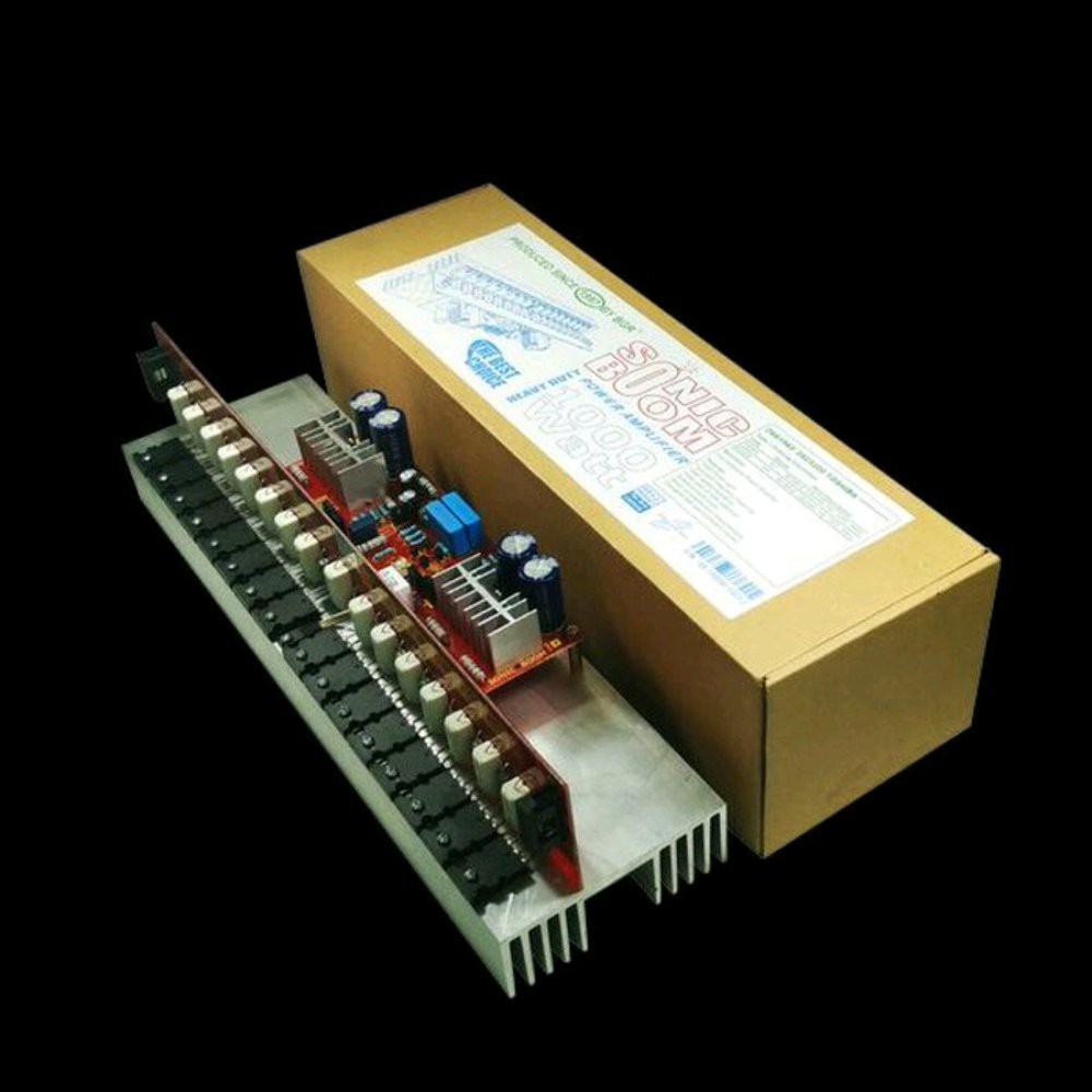 Jual KIT High Power Amplifier 1000 Watt Mono Sonic Boom Thosiba ...