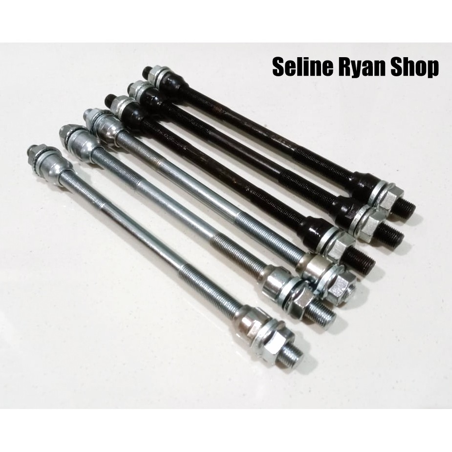 Jual As Panjang Roda Belakang Sepeda Merek Hitam/Chrome | Shopee Indonesia