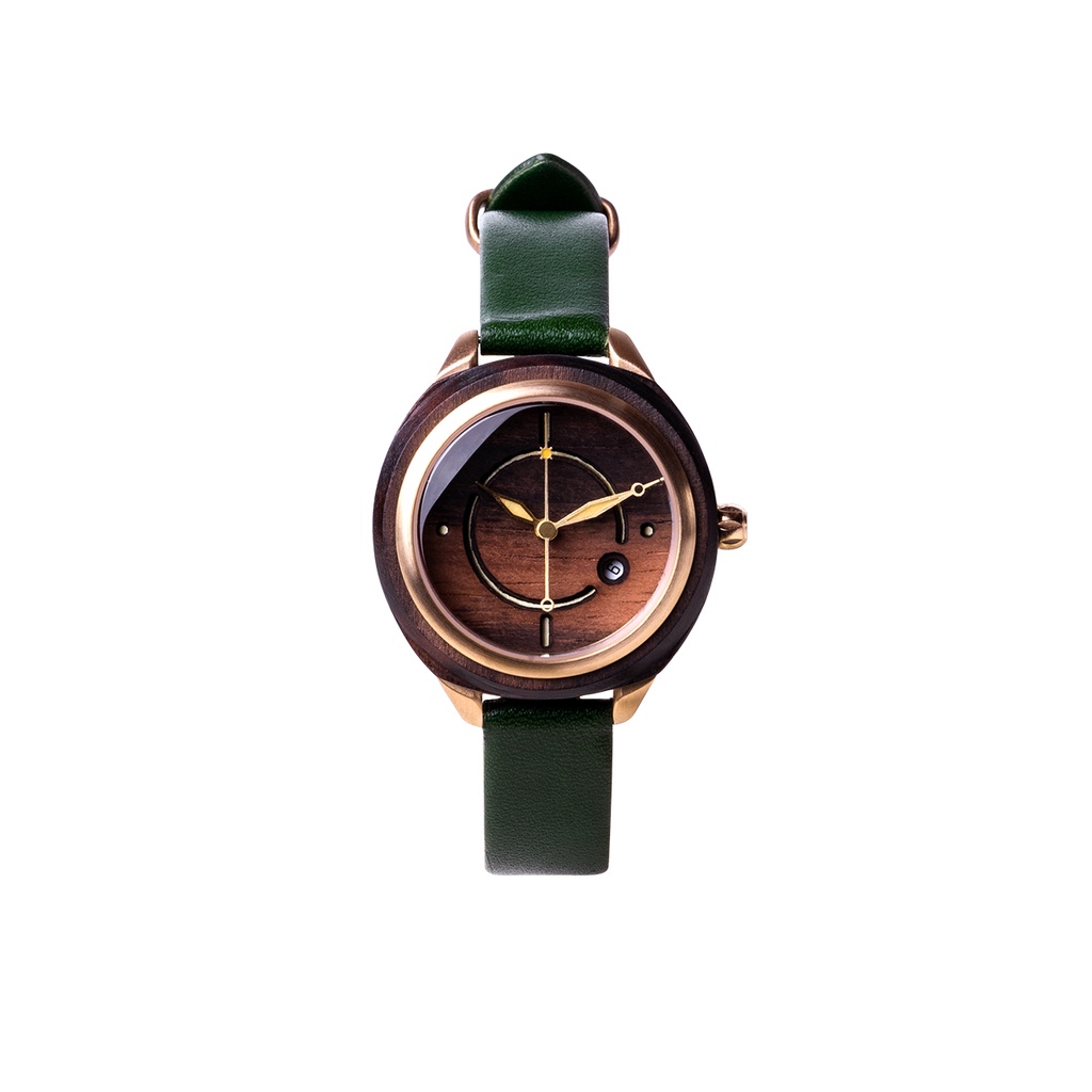 Jual Matoa Elora Jam Tangan Kayu Wanita - Ebony | Shopee Indonesia