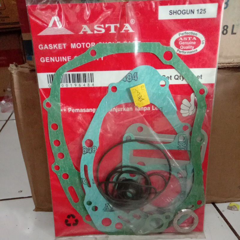 Jual Paking Gasket Fullset Pulset Full Set Suzuki SHOGUN 125 Old Lama SOGUN-125 R Asta Perpack ...