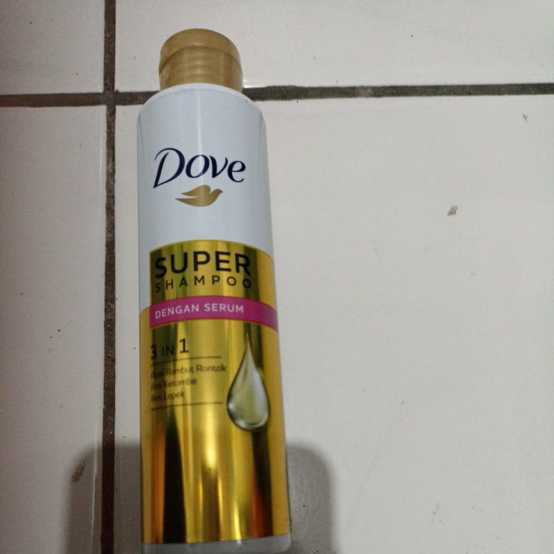 Jual Dove Super Shampoo 3in1 with Serum 125ml | Shopee Indonesia