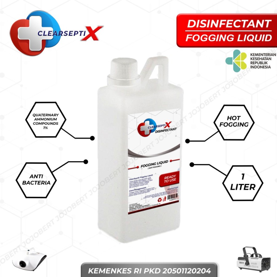 Jual CLEARSEPTIX FOGGING DISINFECTANT LIQUID 1 L | Shopee Indonesia