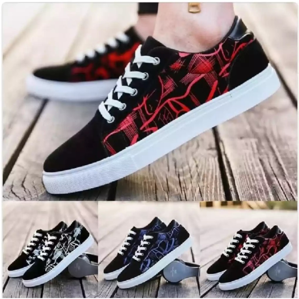 Jual PROMO!!!SEPATU VANS PETINO MERAH /SEPATU PRIA WANITA/SEPATU VANS ...