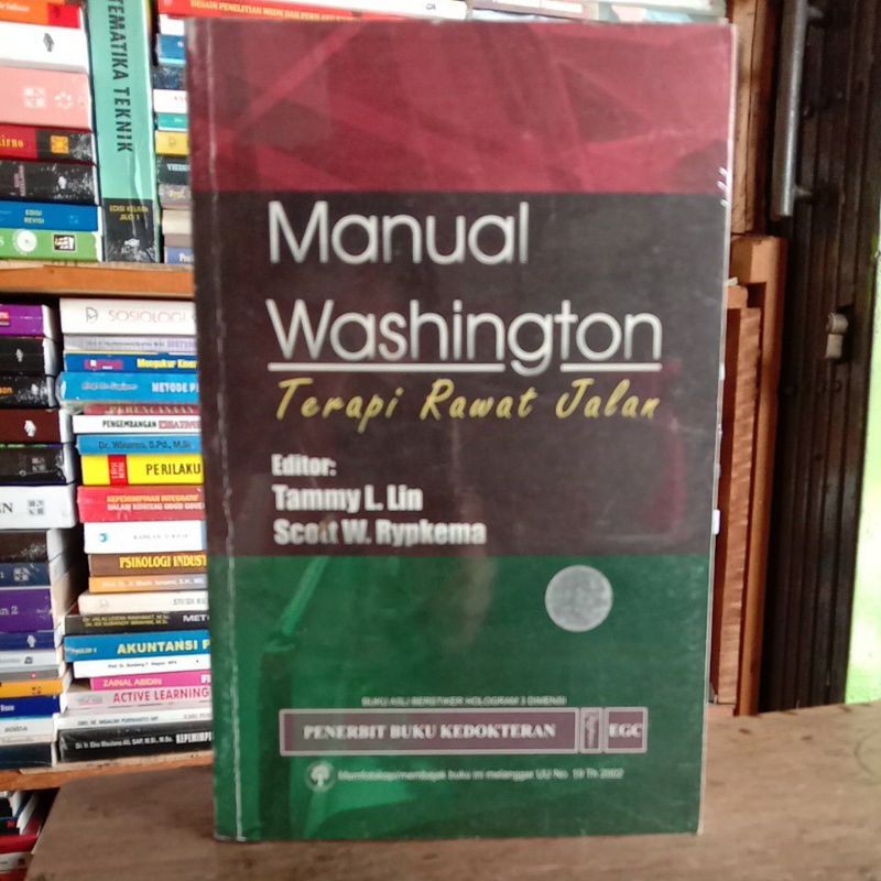 Jual MANUAL WASHINGTON. Terapi Rawat Jalan. ( ORIGINAL ) | Shopee Indonesia