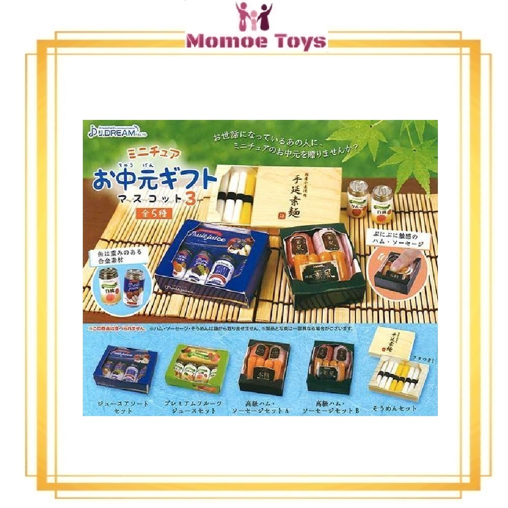 Jual Gacha-Gacha Miniature Midyear Gift Mascot Vol.3 set of 5 Original ...
