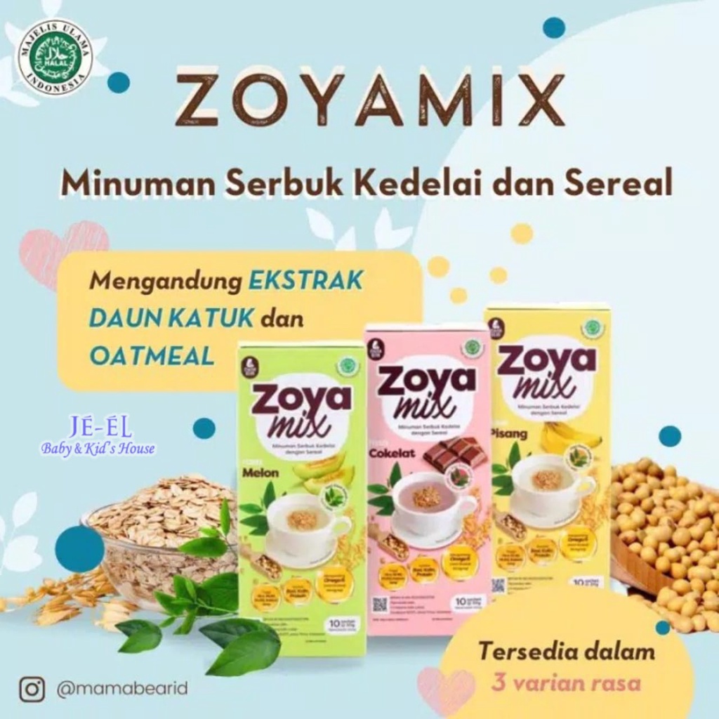 Jual Mama Bear Zoya Mix Minuman Booster Asi Pelancar Asi 200gr | Shopee ...