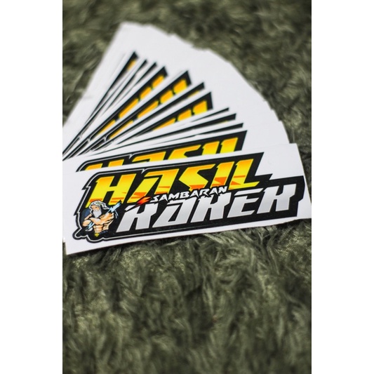 Jual STIKER STICKER HASIL SAMBARAN KAKEK ZEUS SLOT | Shopee Indonesia