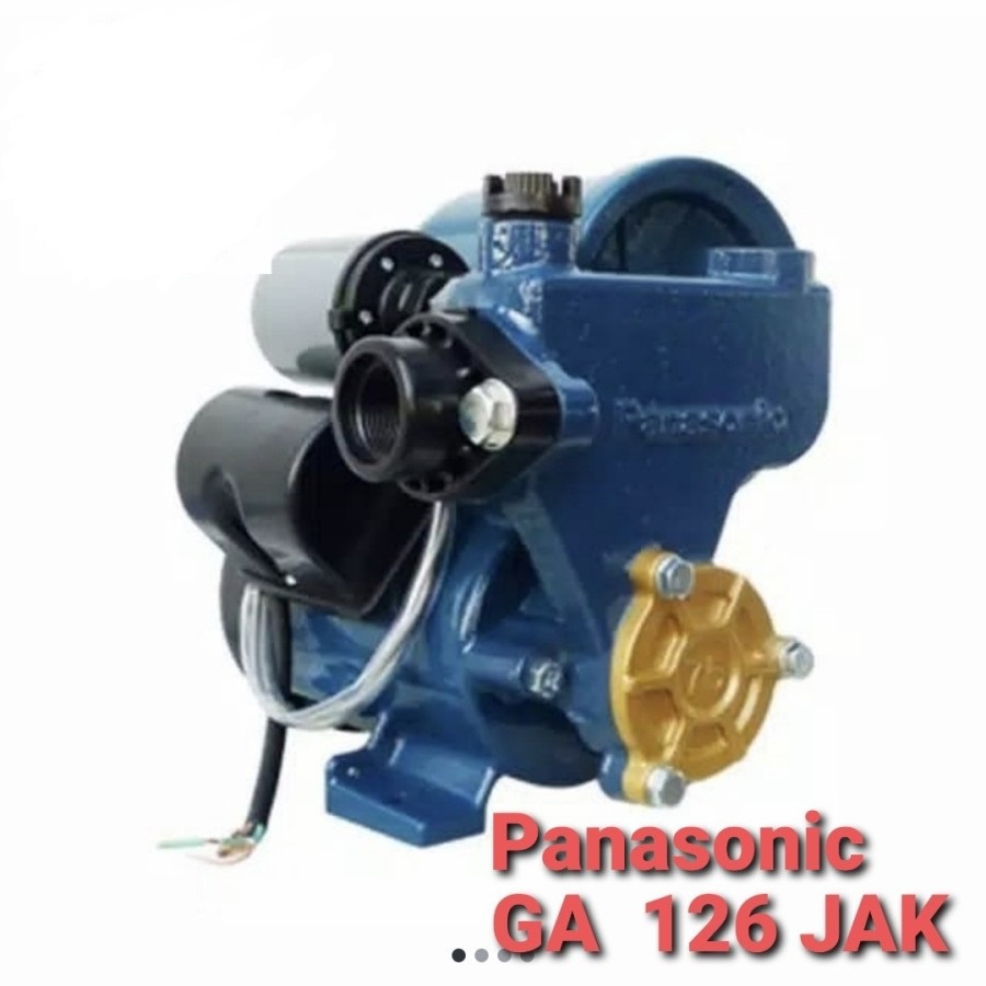Jual POMPA AIR LISTRIK OTOMATIS PANASONIC GA-126 JAK WATER PUMP 125W 125WATT OTOMATIS | Shopee ...