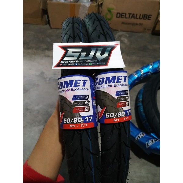 Jual BAN LUAR COMET M1 RING 17 80/80,70/80,60/80,50/90 TERLENGKAP ...