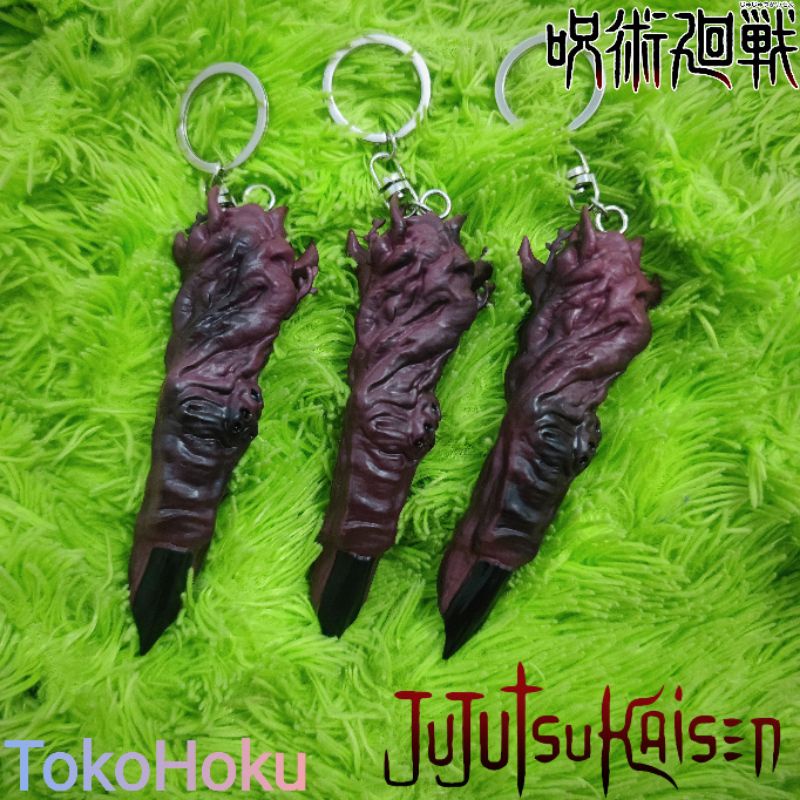Jual Gantungan Kunci Jari Sukuna Jujutsu Kaisen Anime Keychain | Shopee ...