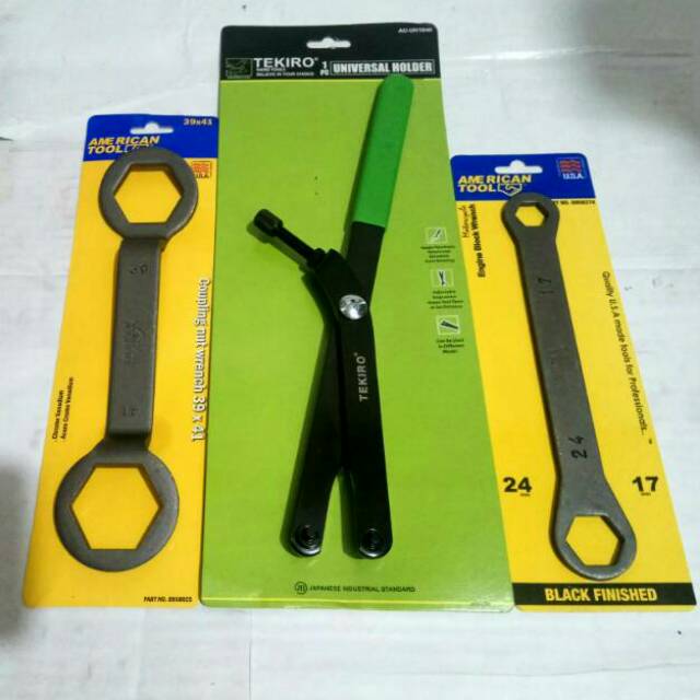 Jual paket tracker cvt TEKIRO + kunci 39 x 41 AMERICAN TOOLS + kunci 17 x 24 LIPPRO paket ...