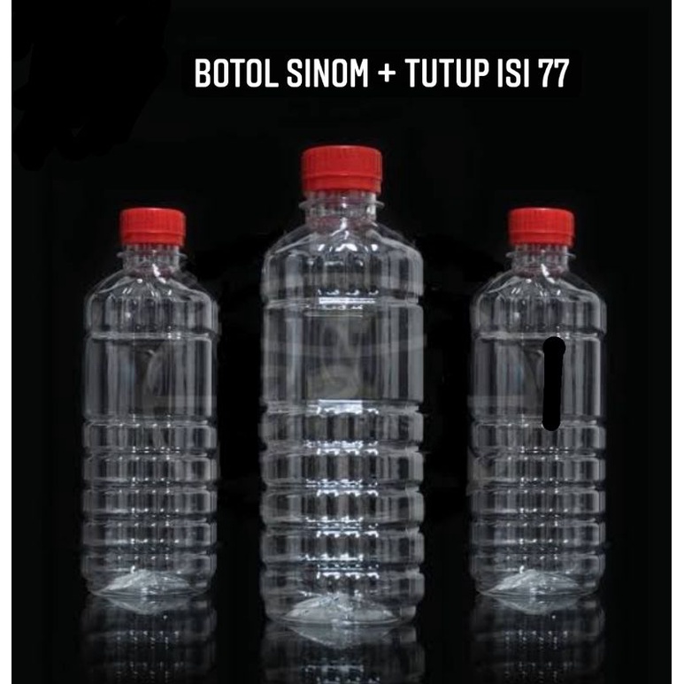 Jual BOTOL 500ML (77) SINOM PLASTIK BIASA TEBAL 500 ML MURAH MINUM ...