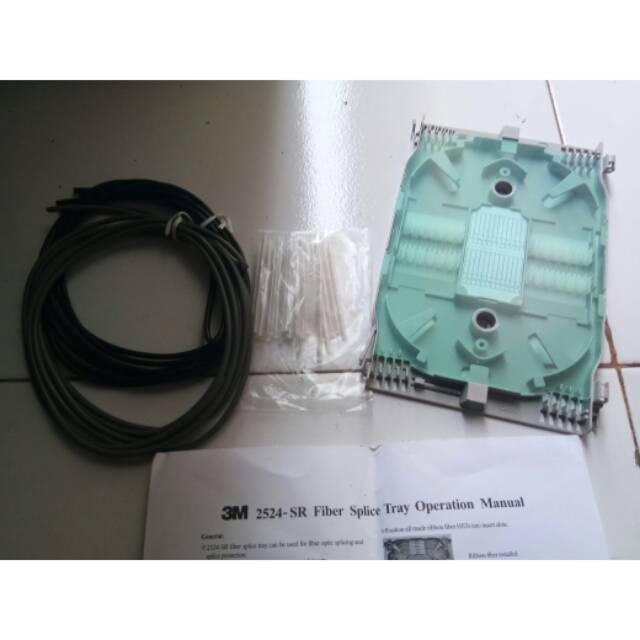 Jual fiber splice tray 3M 2524-SR 12/24 | Shopee Indonesia