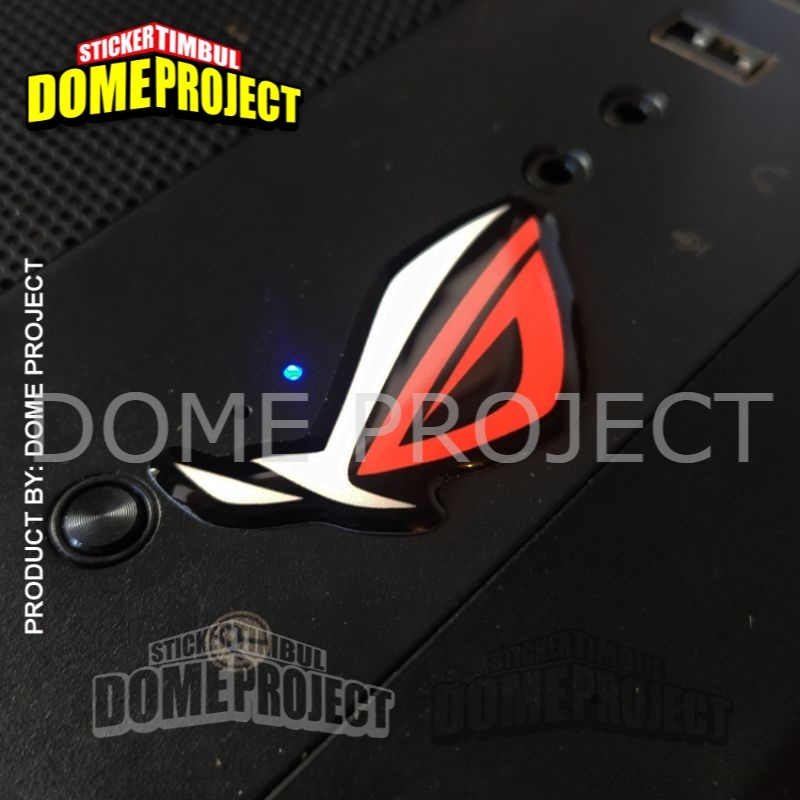 Jual STIKER MOTOR EMBLEM ROG STIKER RESIN TIMBUL LENTUR AKSESORIS PC ...