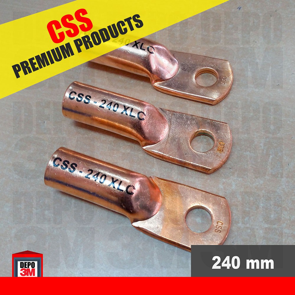 Jual Cable Lug | Skun Kabel CSS Tembaga CU 240mm | Shopee Indonesia