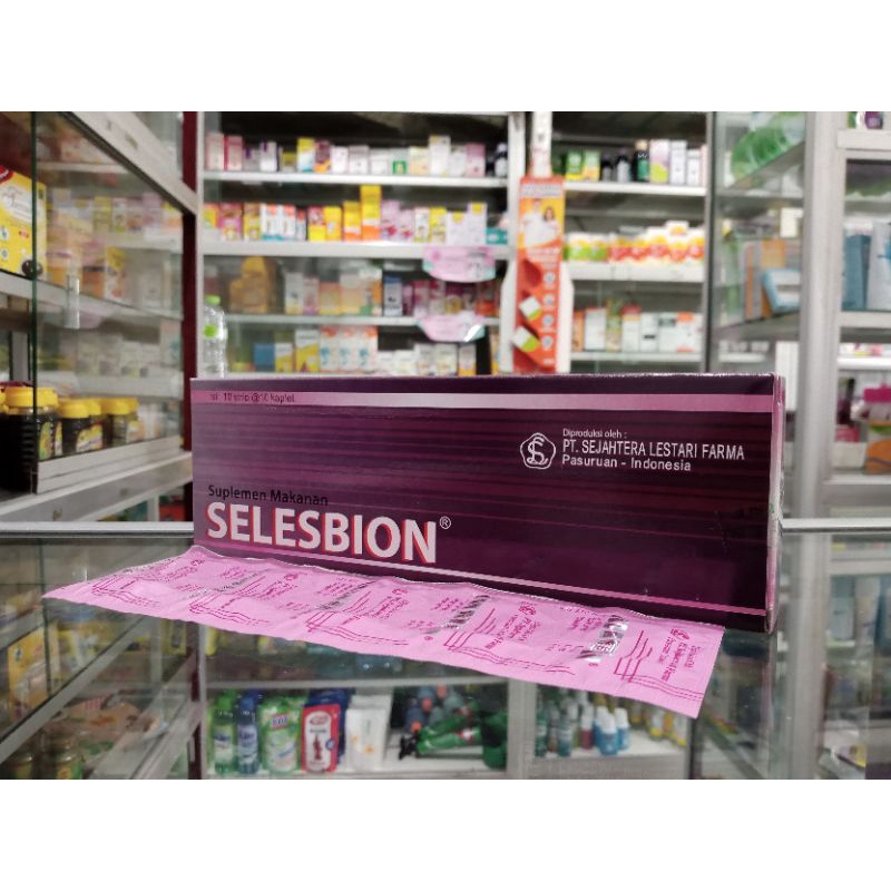Jual SELESBION 1 STRIP @10 Kaplet | Suplementasi Vitamin B - ED 02/2027 ...