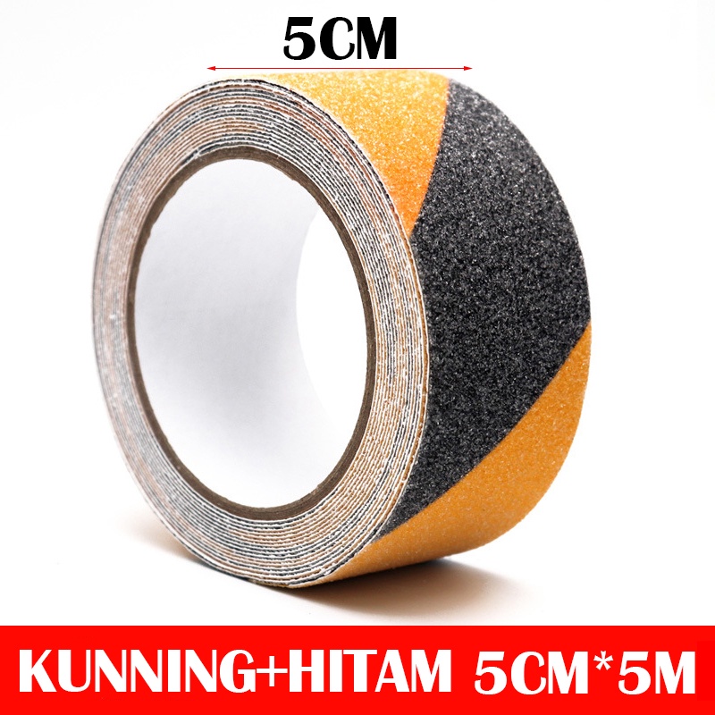 Jual Lakban Anti Slip Lakban Lantai Anti Licin Lakban Safety Grip 5CM X 5 Meter | Shopee Indonesia