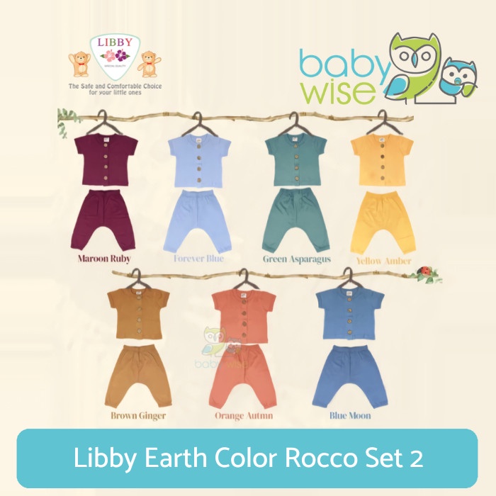 Jual Libby Earth Color Series Rocco Set | Shopee Indonesia